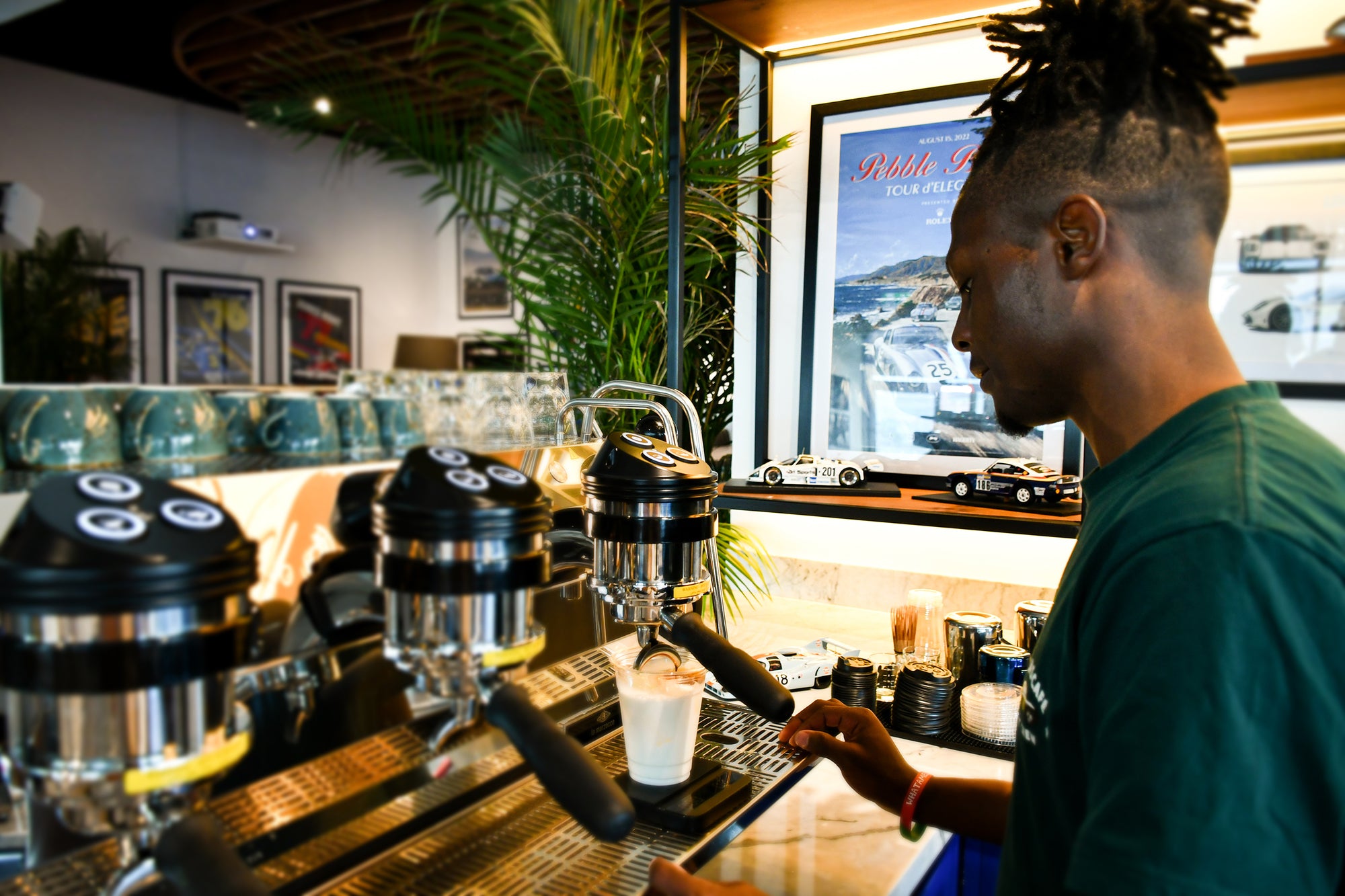 Eat and Drink in The CARS Café in Dubai Autodrome